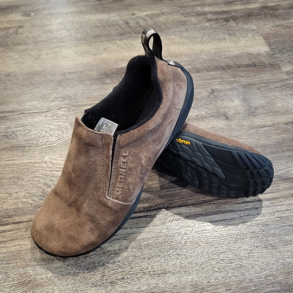 Merrell | Shoes | Merrell Gunsmoke Leather Slipon Shoes | Poshmark